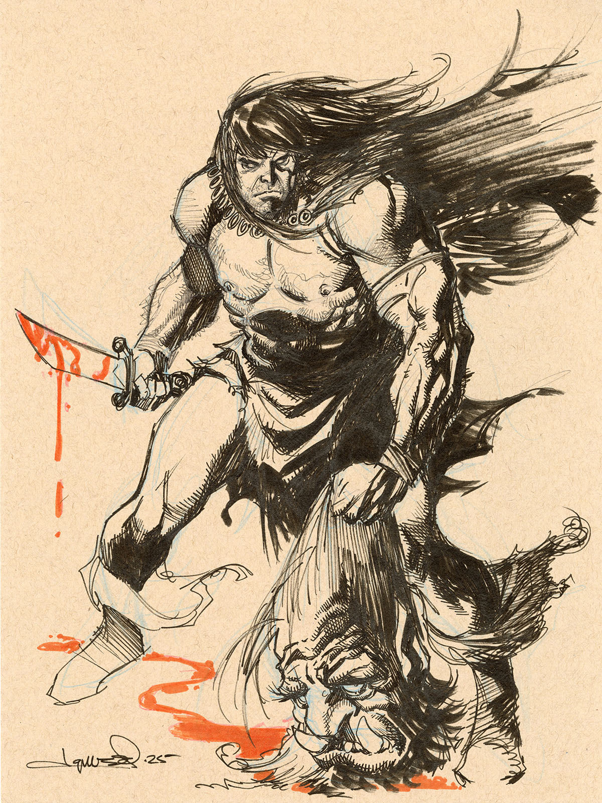CONAN sketch – Aaron Lopresti Official Store